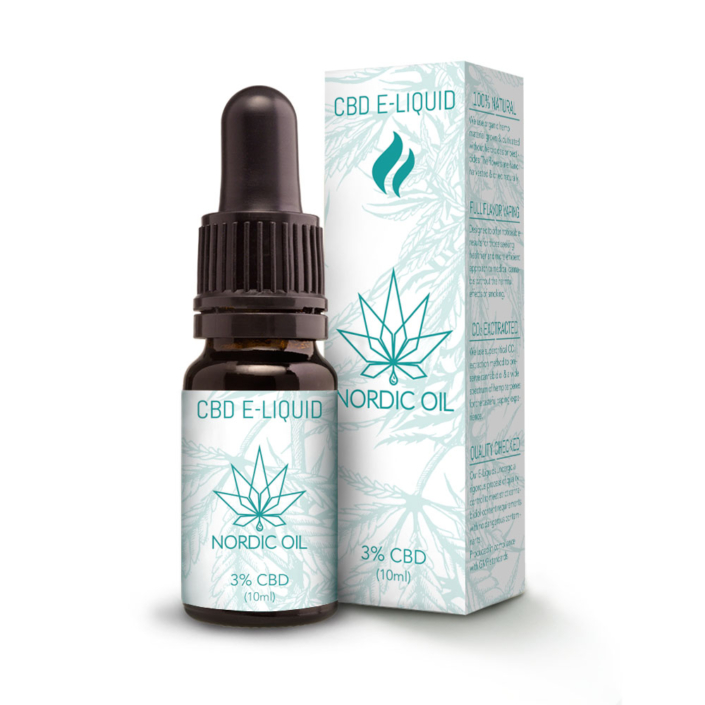 CBD E-juice (3% / 300mg CBD) - Cannabis-olja.se